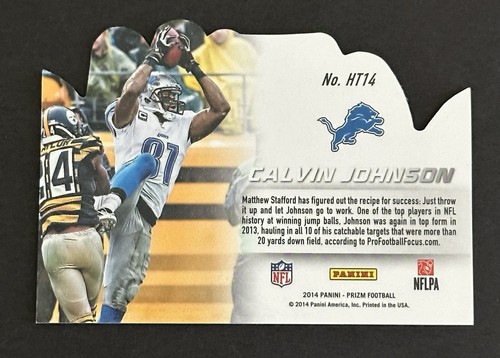 2014 Panini Prizm - Calvin Johnson “Megatron” Hands Team #HT14 | eBay