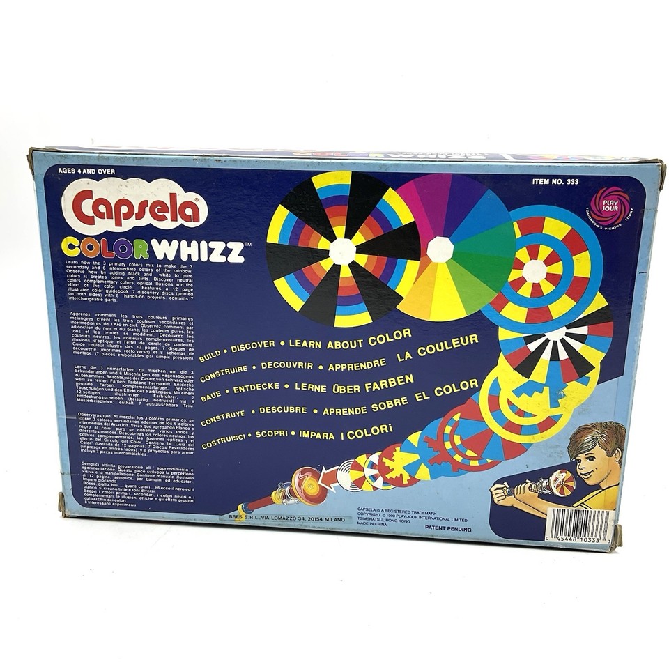 Capsela Color Works Whiz Build New In Box,old Stock # GE | eBay