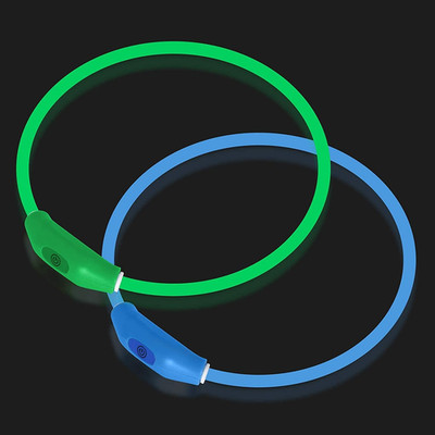 2-Pack LED Dog Collar, Light up Dog Collars,Rechargeable Dog Lights for ...