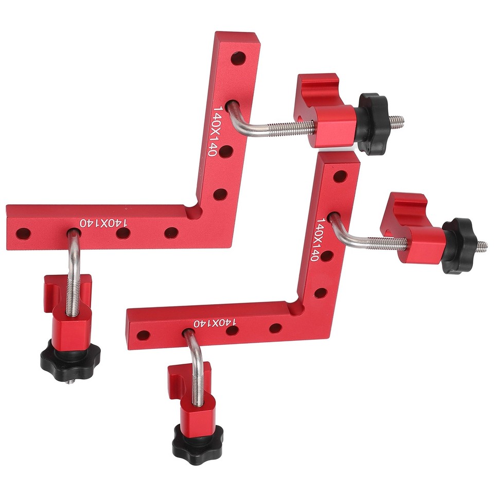 Square Positioning Ruler Kit Aluminum Alloy Right Angle 90 Degree ...