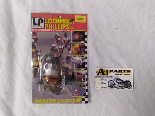 NOS Lockhart Phillips Motorcycle Marker Light 122-9750 -single | eBay