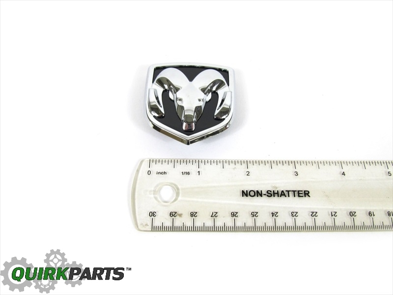 07-12 DODGE CALIBER RAMS HEAD EMBLEM BADGE FOR REAR LIFTGATE HANDLE OE ...