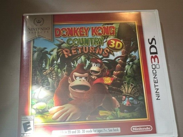 Donkey Kong Country Returns 3D for the Nintendo 3DS. Brand new! Nintendo Selects | eBay