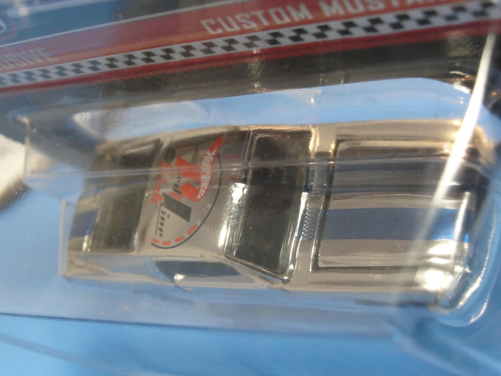 Hot Wheels RLC Redline Club Exclusive Custom Mustang Blue Stripe #4465/ ...