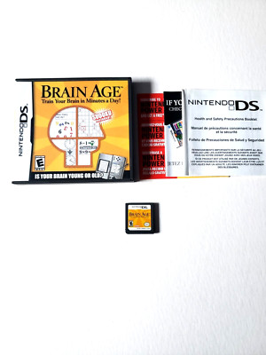 Brain Age: Train Your Brain in Minutes a Day (Nintendo DS, 2006) DS ...