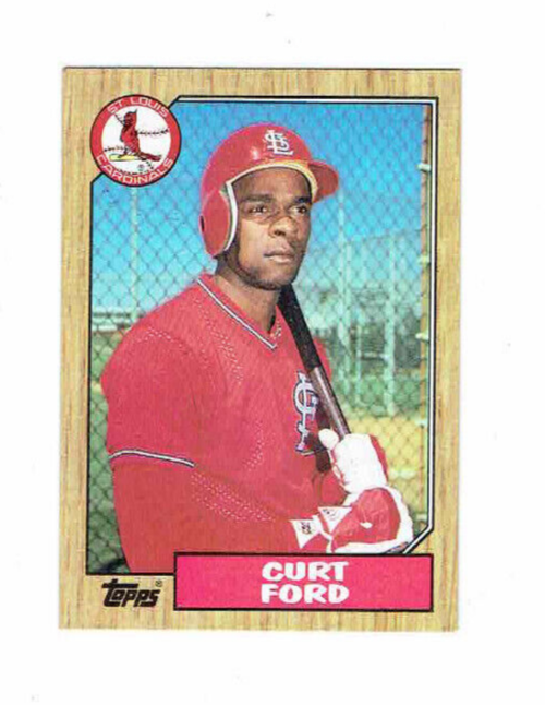 Curt Ford St Louis Cardinals OF #399 Topps 1987 Baseball Card | eBay