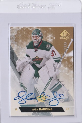 2013-14 SP Authentic - Limited Autographs #101 Josh Harding (AU) for ...