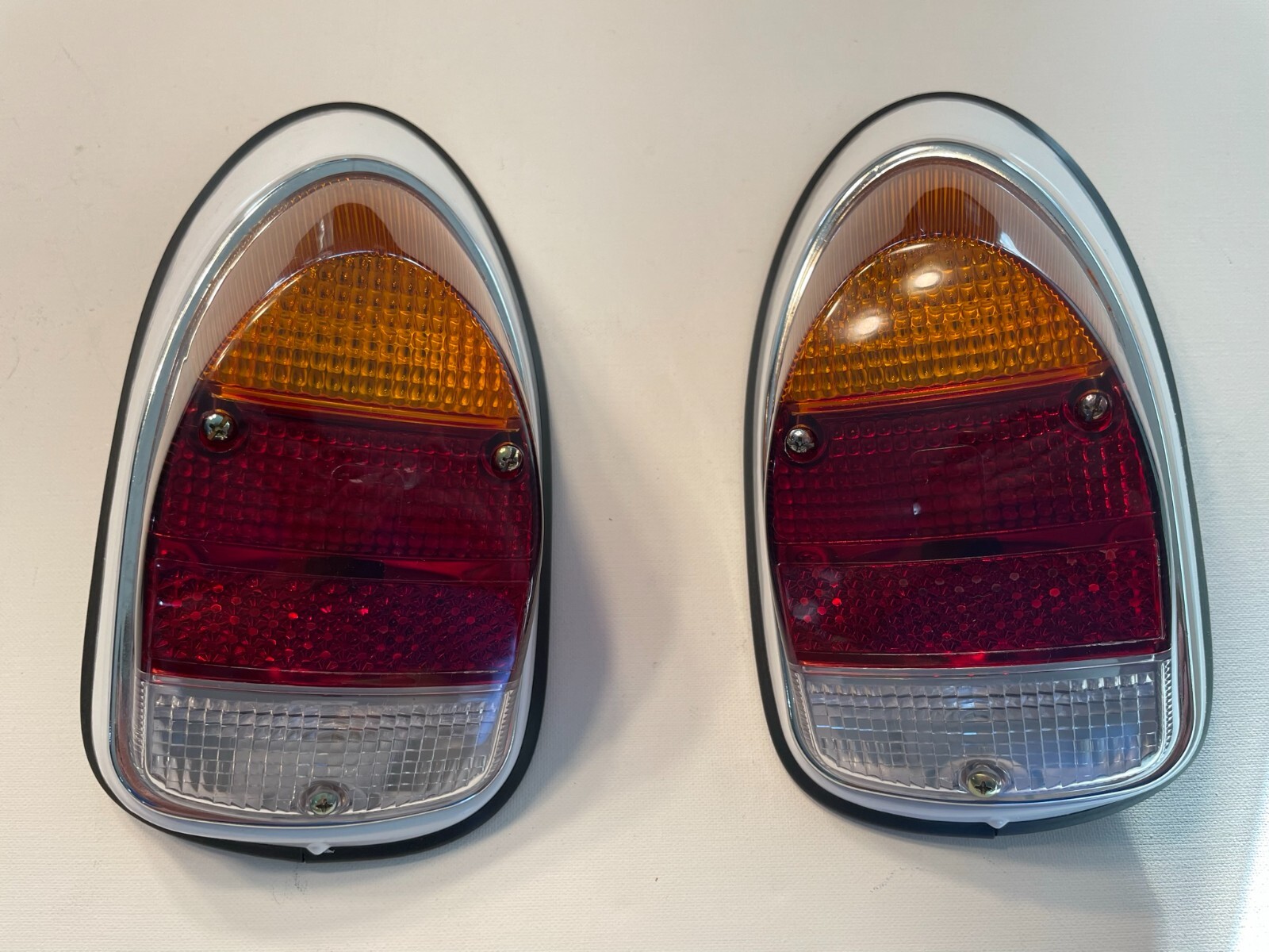 Pair EURO Tail Light Assembly Left & Right VW Volkswagen Bug Beetle 68 ...