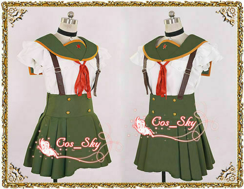 Gakkou Gurashi! School-Live! Kurumi Ebisuzawa Girl's Dress Set Cosplay ...