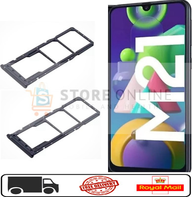 For Samsung Galaxy M21 M215 Replacement Sim Card Tray | eBay UK
