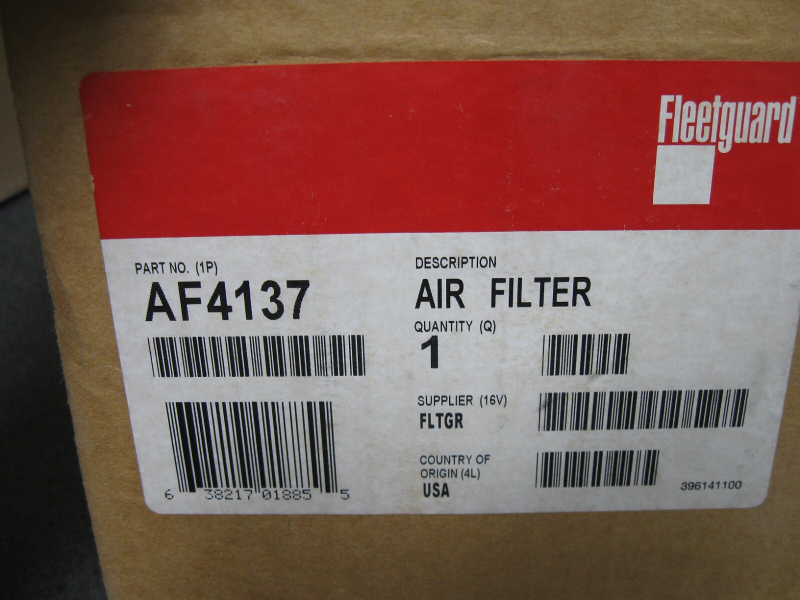Fleetguard Air Filter AF4137 Same as Donaldson P771594 for sale online ...