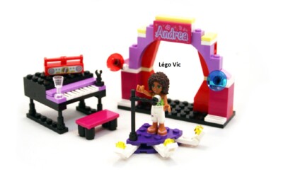Lego 3932 Friends Andrea’s Stage Music complet + notice - CN17 | eBay