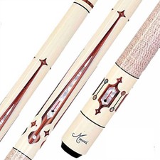 Meucci Pool Cue Pp-4 W/ Red Dot Shaft Synthetic MOP Inlays and True for ...