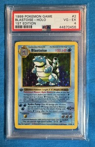 Blastoise 1999 Pokemon Game #2 1st Edition Holo Price Guide - Sports ...