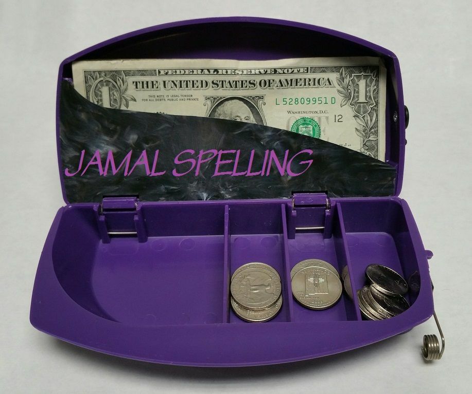Universal Serving Tray CASH CADDY Money Maid Cocktail Waitress Change ...