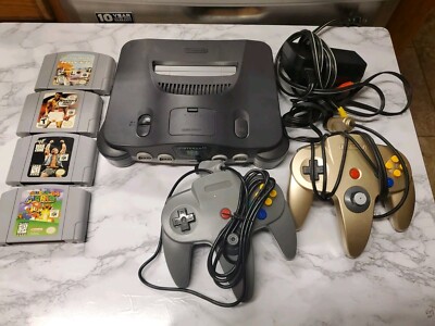 Nintendo 64 N64 Console And Game Bundle Lot TESTED WORKING | eBay