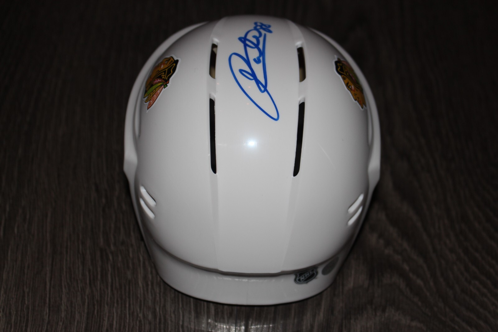 Patrick Kane Chicago Blackhawks Autographed Mini Helmet Frameworth | eBay
