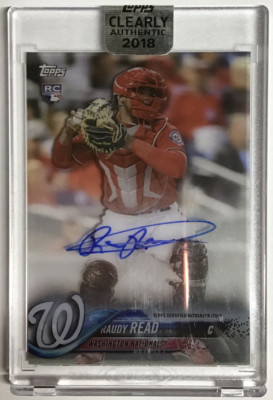 2018 Topps Clearly Authentic Autographs #CAARR Raudy Read RC Auto - NM ...