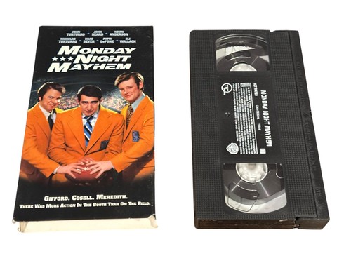 Monday Night Mayhem VHS 2002 Drama TNT Original Release Warner Home ...