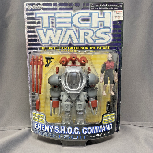 MOC Vintage Tech Wars/Exosquad Figure ENEMY S.H.O.C. Command Tech-Suit ...