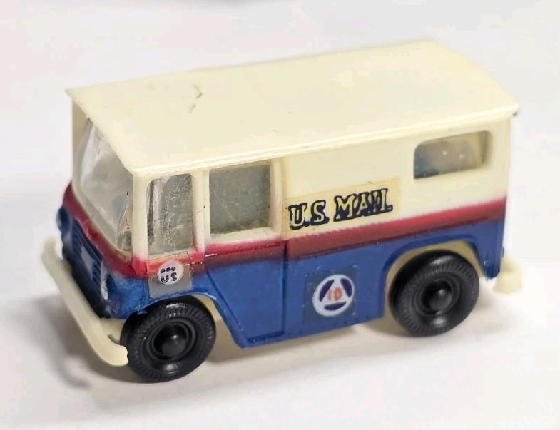 Bachmann & Mini Lindy Lindberg U.S. Mail Delivery Truck N Scale (3 ...