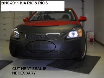 Lebra Front End Mask Cover Bra Fits KIA RIO & S 2010 2011 | eBay