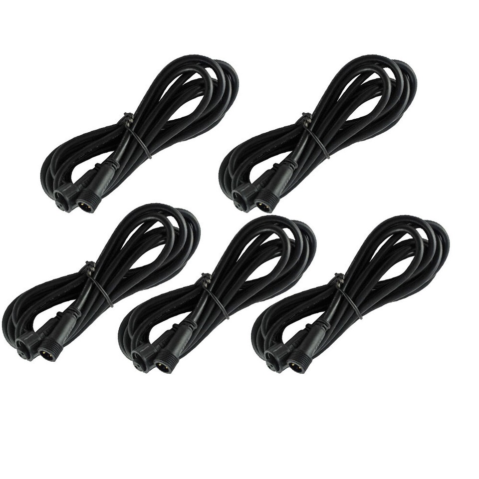 5 Pcs 5 PIN Extension Cable Cord Waterproof IP67 For FVTLED LED Stair ...