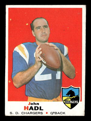 John Hadl 1969 Topps #171 San Diego Chargers GD-VG | eBay