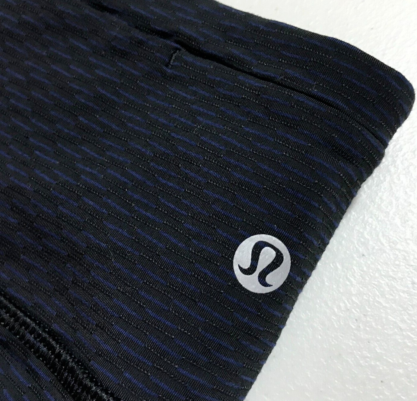 Lululemon Gear Up Crop 17" Score Jacquard Black Hero … - Gem