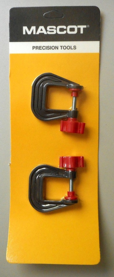 2 1" OPENING MINI CLAMPS SCALE MODEL ACCESSORY MASCOT TOOLS 213 | eBay