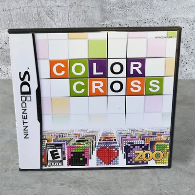 Color Cross (Nintendo DS, 2010) Includes Manual + Insert 802068103118| eBay