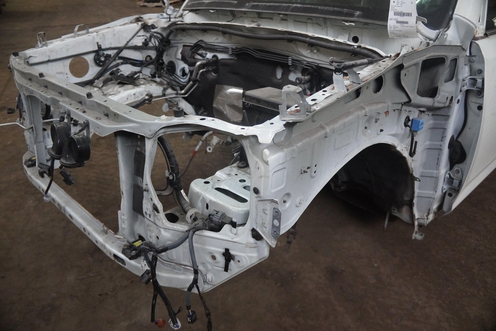 2016 Toyota 4Runner Front Left Fender Rail Frame Horn Apron Structural ...