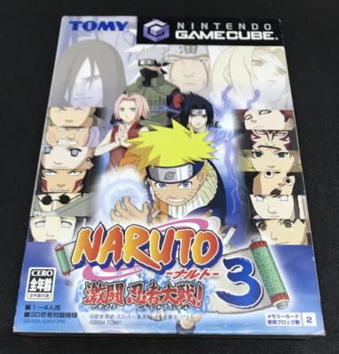 Naruto 3 For Japanese GameCube Complete **USA SELLER** | eBay