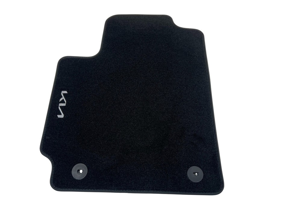 OEM Kia Picanto Floor Mats Velour Black Original JA With Logo Carpet ...