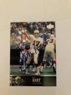 Jim Hart Autographed Card Cardinals | eBay