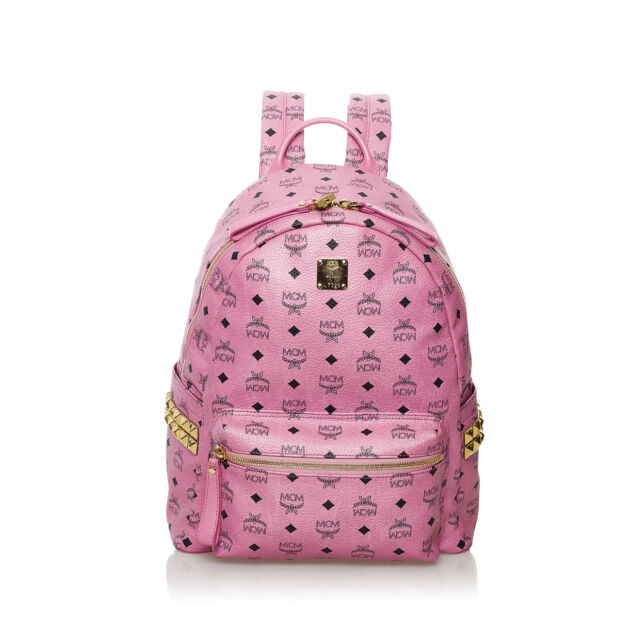 MCM Backpack Extra Large Pink Leather for sale online | eBay