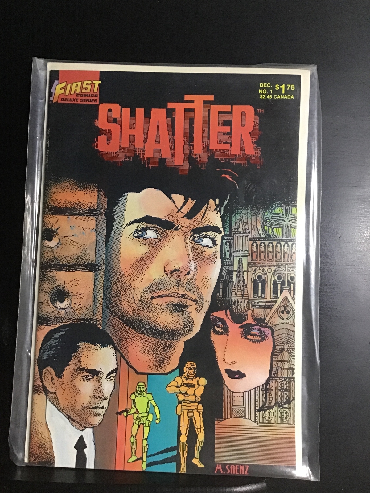 Shatter # 1 (1985 First) 1st Computerized Comics, Vintage Copper Age ...