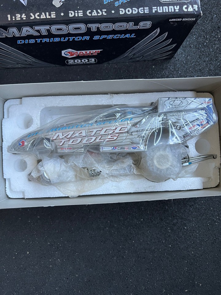 Matco Tools 1:24 Diecast Dodge Funny Car 2003 Collector Series | eBay