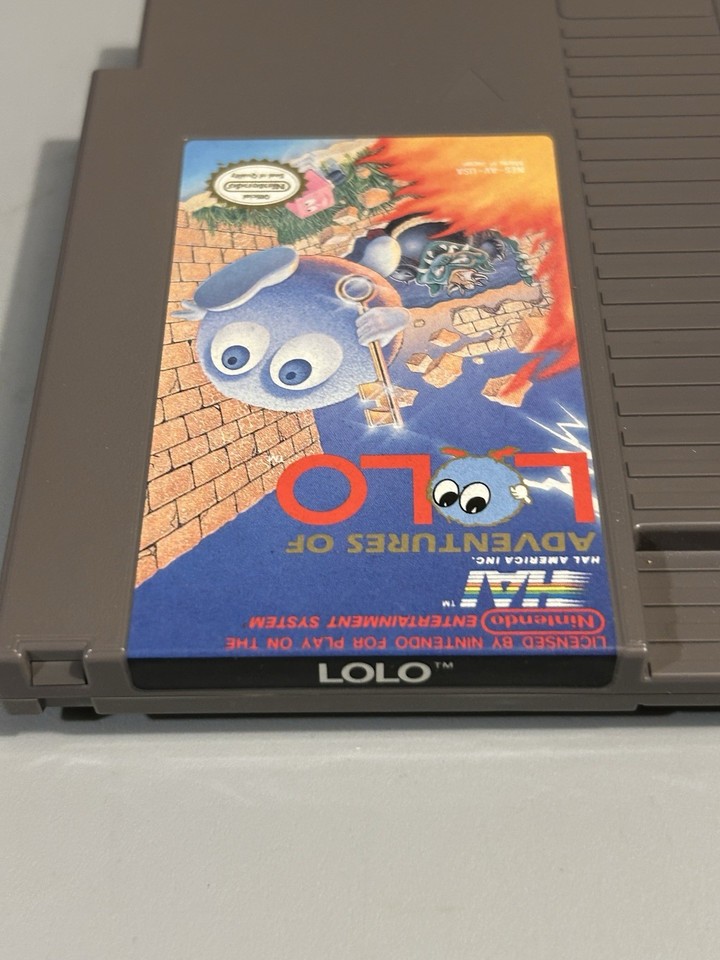 Adventures of Lolo Nintendo NES CIB Complete 40458011050| eBay