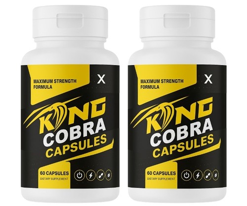 (2 Pack) OFFICIAL King Cobra Capsules for Men, KingCobra Male ...