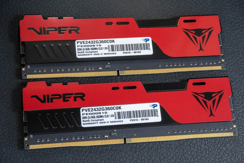 Patriot Viper Elite II 32GB (2 x 16GB) DDR4 3600MHz DESKTOP GAMING PC ...