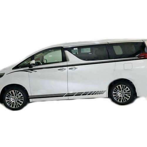 Graphics Racing Sport Stripe Car Sticker Kit For Toyota Alphard Side ...