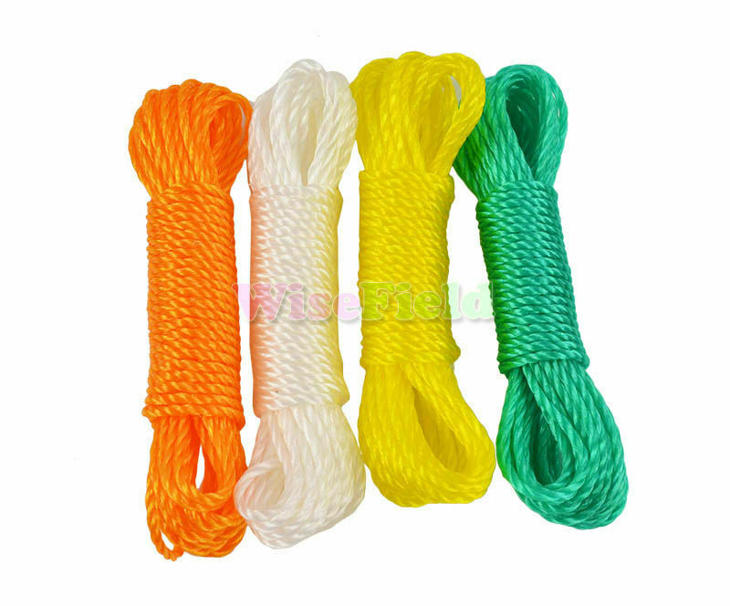 10m All purpose Durable Nylon ROPE Washing Line Cord for Home, Garden ...