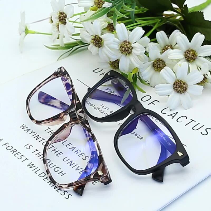 Stylish Anti Blue Light Blocking Magnifying Reading Glasses for Men and ...