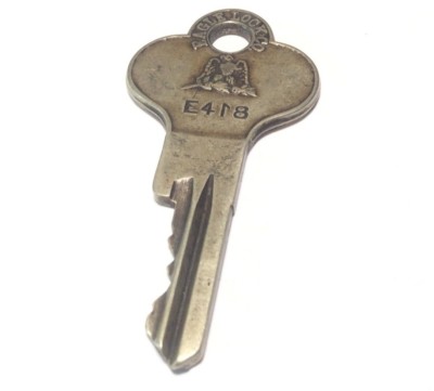 Eagle Lock co brand cut key, #E418, locksmith | eBay