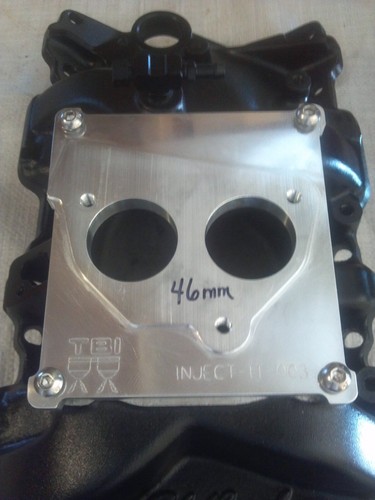 46mm TBI TO SPREADBORE INTAKE MANIFOLD ADAPTER Vortec INJECT-IT- 003 | eBay