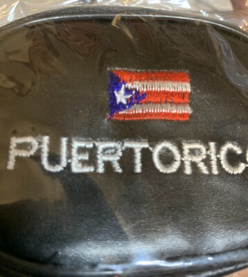 Puerto Rico Flag Black Coin Purse Embroidered Flag On Purse | eBay