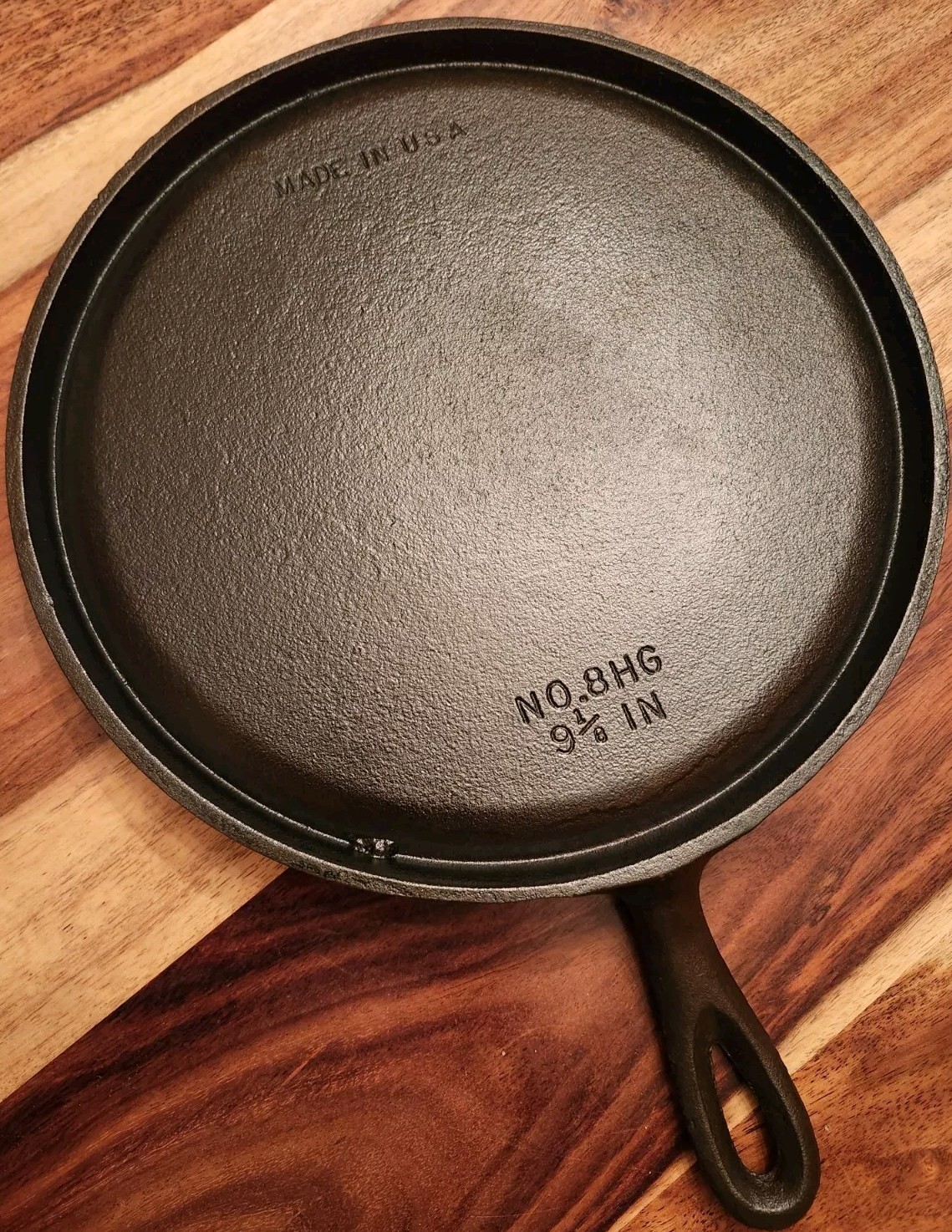 BSR Cast Iron Round Griddle No. 8HG, 9-1/8", Skillet Handle, MIUSA ...