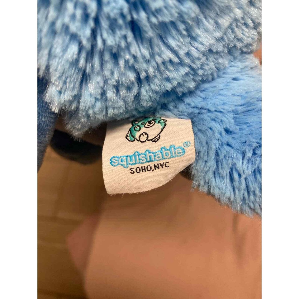 Squishable Mini Apatosaurus Plush Blue Stuffed Animal Dinosaur 2021 8 ...