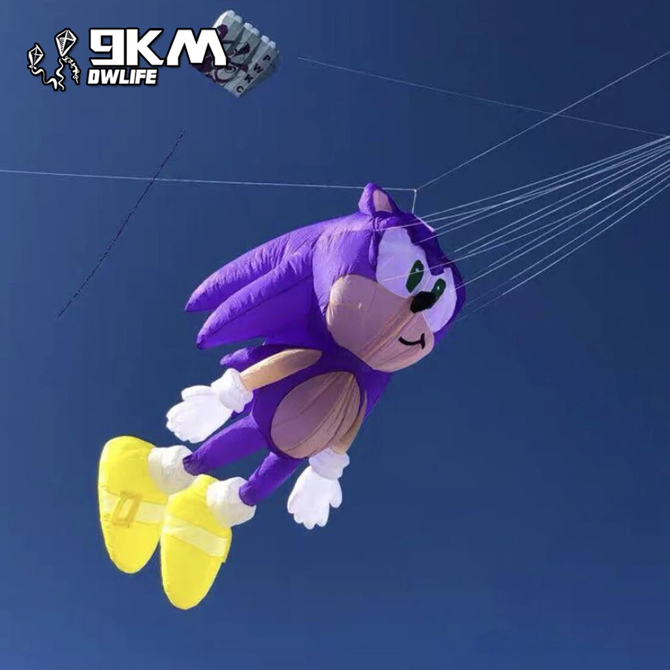 9KM 5m SC Kite Line Laundry Pendant Soft Inflatable Show Kite for Kite ...